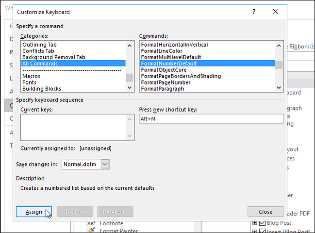 How to Create a Numbered List in Word Using the Keyboard