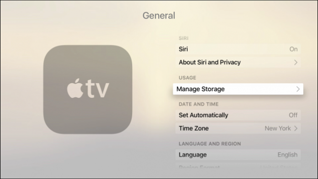 How to Manage Storage Space on the New Apple TV