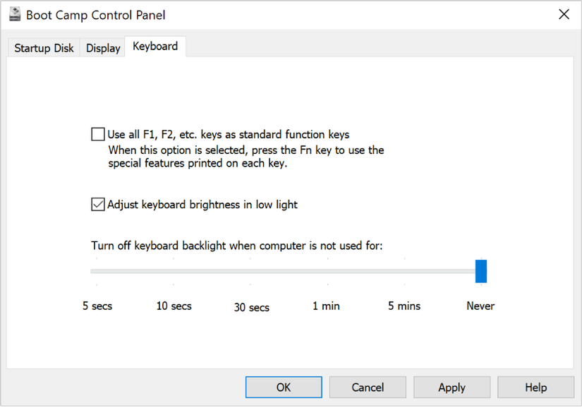 How to Choose Whether Your Function Keys Are F1-F12 Keys or Special Keys