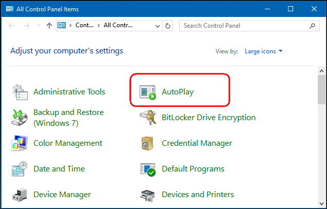 How to Enable, Disable, and Customize AutoPlay in Windows 10