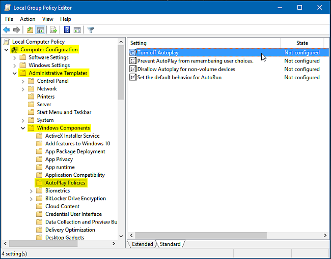 How to Enable, Disable, and Customize AutoPlay in Windows 10