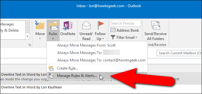 How to Export and Import Rules in Outlook