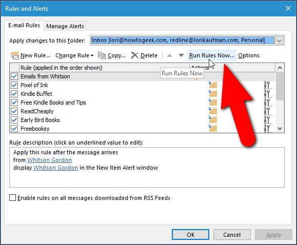 How to Export and Import Rules in Outlook