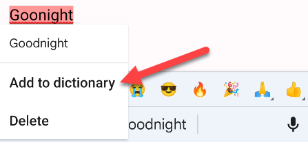 How to Add a Word or Phrase to Android's Autocorrect Dictionary
