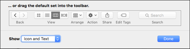 How to Customize the Finder’s Toolbar in OS X