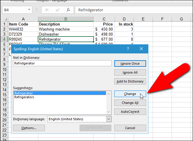 How to Spell Check Worksheets in Excel