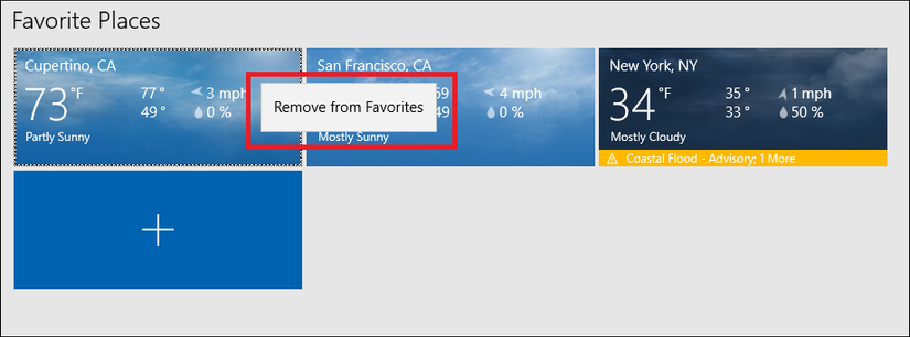 How to Configure the Windows 10 Weather App