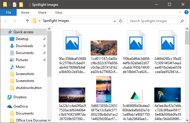 How to Save Windows 10's Lock Screen Spotlight Images to Your Hard Drive