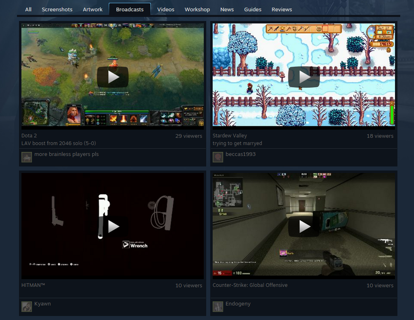 How to Broadcast Your Games Online with Steam