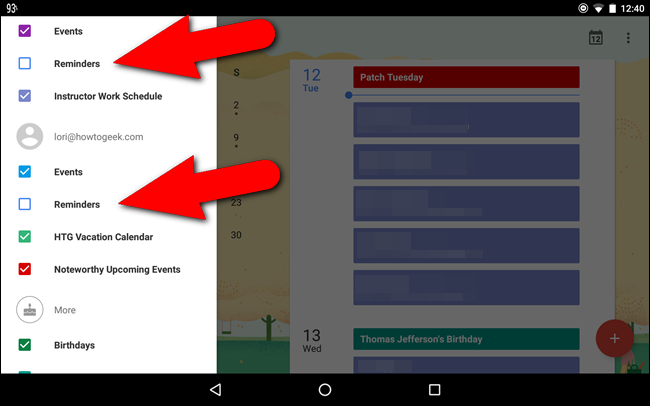 How to Remove the New Reminders in Google Calendar