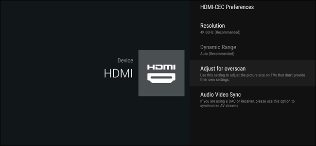 How to Adjust Overscan on the SHIELD Android TV