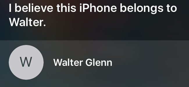 How to Find a Lost iPhone's Owner by Asking Siri