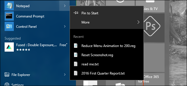 How to Speed Up Menu Animations in Windows