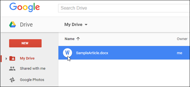 How to Work with Microsoft Office Files in Google Drive