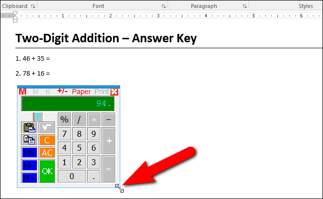 How to Add a Calculator to Microsoft Word