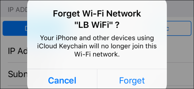 How to Forget a Wi-Fi Network on Your iPhone or iPad
