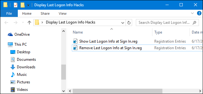 How to See Previous Logon Information on the Windows Sign In Screen