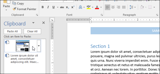How to Cut, Copy, and Paste in Microsoft Word
