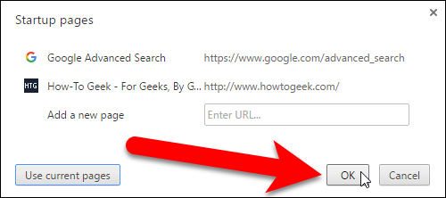 How to Open a Specific Set of Webpages When You Start Your Browser