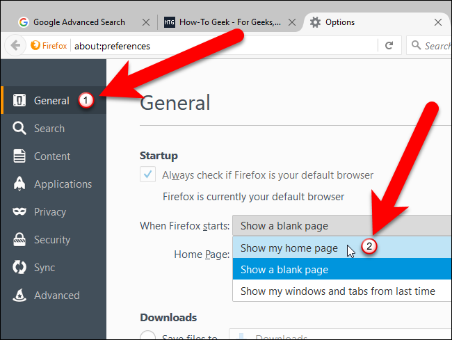 How to Open a Specific Set of Webpages When You Start Your Browser