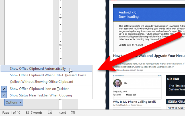 How to Use Microsoft Office's Built-In Clipboard