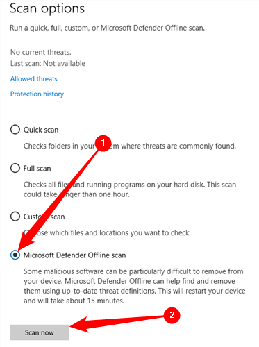 How to Find and Remove Malware With Microsoft Defender Offline
