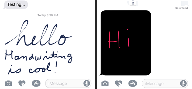 How to Send Handwritten and Digital Touch Messages in iOS 10