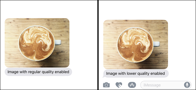 How to Save Bandwidth by Lowering iMessage's Image Quality