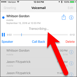 How to Make iOS 10 Transcribe Your Voicemails Into Text