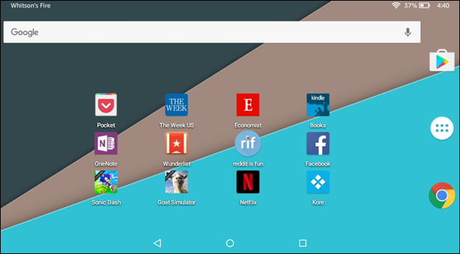 How to Use a Different Home Screen Launcher on the Amazon Fire Tablet ...