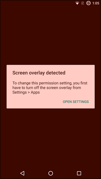 How to Fix the “Screen Overlay Detected” Error on Android