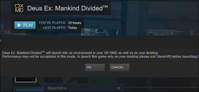 How to Play Any Game in VR With SteamVR's Desktop Theater Mode