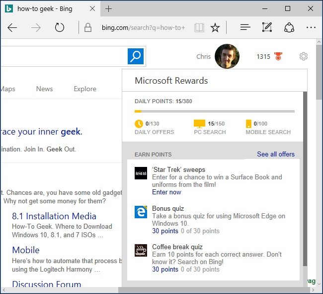 How to Earn Amazon Gift Cards by Using Bing and Edge, Thanks to ...