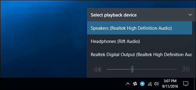 How to Change Your Audio Playback and Recording Devices on Windows