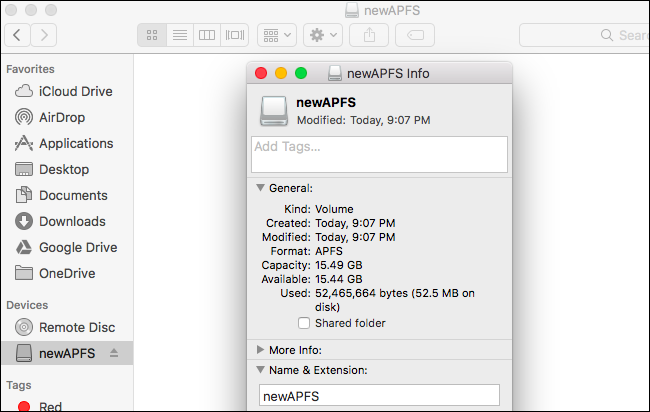 How to Format a Drive With the APFS File System on macOS Sierra
