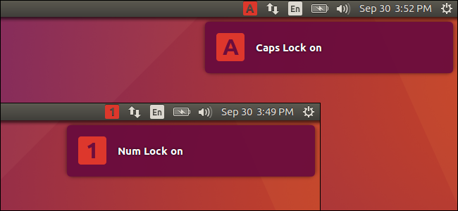 How to Get a Notification When Caps Lock or Num Lock Is Enabled in Ubuntu