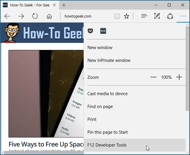 How to Change Your Browser's User Agent Without Installing Any Extensions