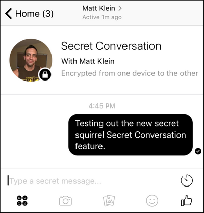How to Encrypt Your Facebook Messages with "Secret Conversation" Mode