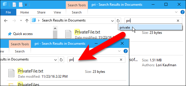 How to Delete the Search History in Windows File Explorer