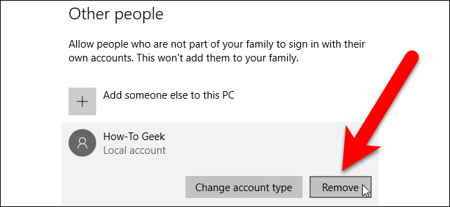 How to Delete a User Account in Windows 7, 8, or 10