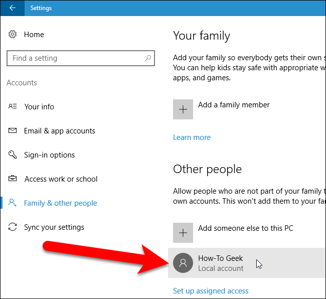 How to Delete a User Account in Windows 7, 8, or 10