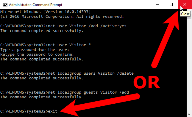 How to Create a Guest Account in Windows 10