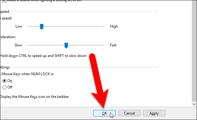 How to Use the Keyboard to Control the Mouse Cursor in Windows