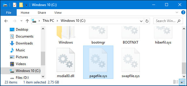How to Make Windows Clear Your Page File at Shutdown (and When You Should)