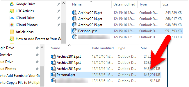 How to Reduce the Size of Your Outlook Data File