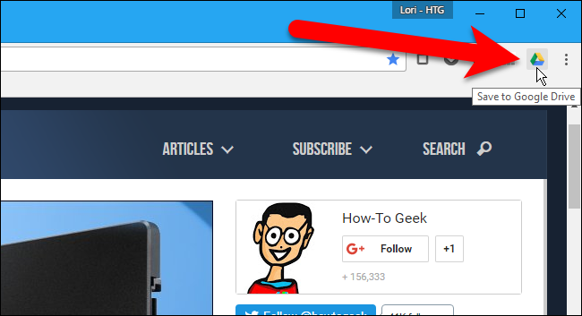 How to Download Files and Webpages Directly to Google Drive in Chrome