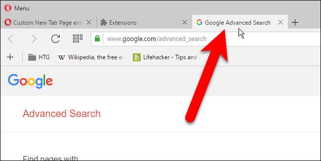 How to Open a New Tab to a Specific Webpage in Your Browser
