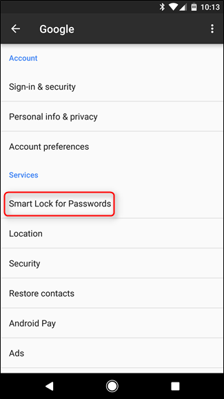 How to Block Certain Android Apps from Syncing Passwords with Smart Lock