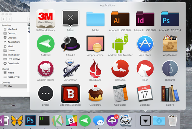 How to Add Your Own Custom "Start" Menu to the macOS Dock