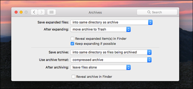 Change How macOS Handles ZIP Files With These Hidden Preferences